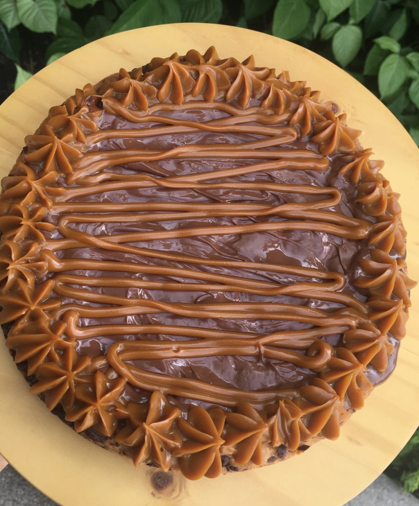 Cookie Cake Nutella y Manjar - DIPPING COOKIES