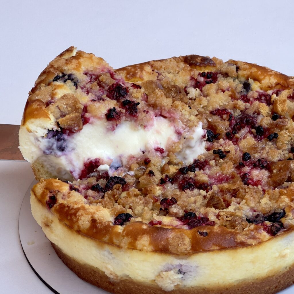 Cheesecake Frutos Rojos - DIPPING COOKIES